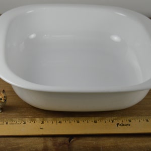 Corningware Simply Lite 2.5 Quart Glass Square Baker With Pyrex Lid ...