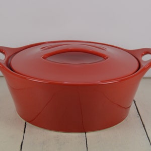 Corningware Creations RUBY Red 1.5 Quart Round Covered Casserole Baking ...
