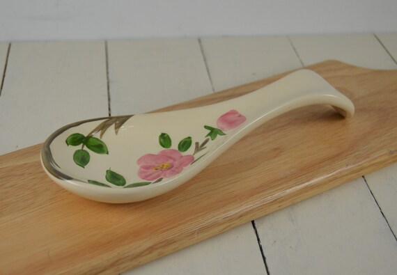 Franciscan DESERT ROSE Single Spoon Rest Made in England - Etsy