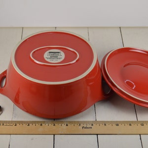 Corningware Creations RUBY Red 1.5 Quart Round Covered Casserole Baking ...