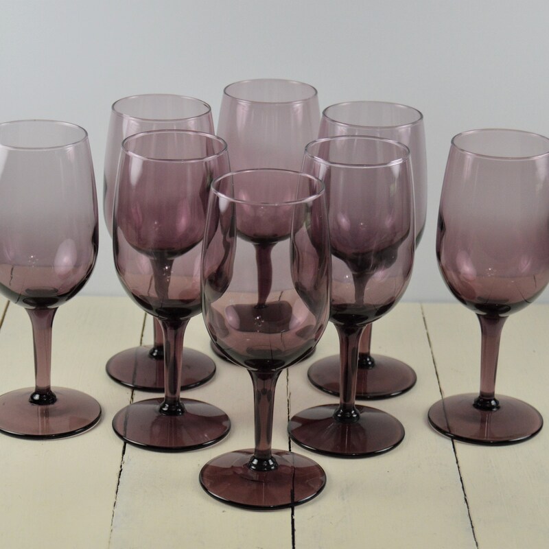 Purple Glasses - Etsy