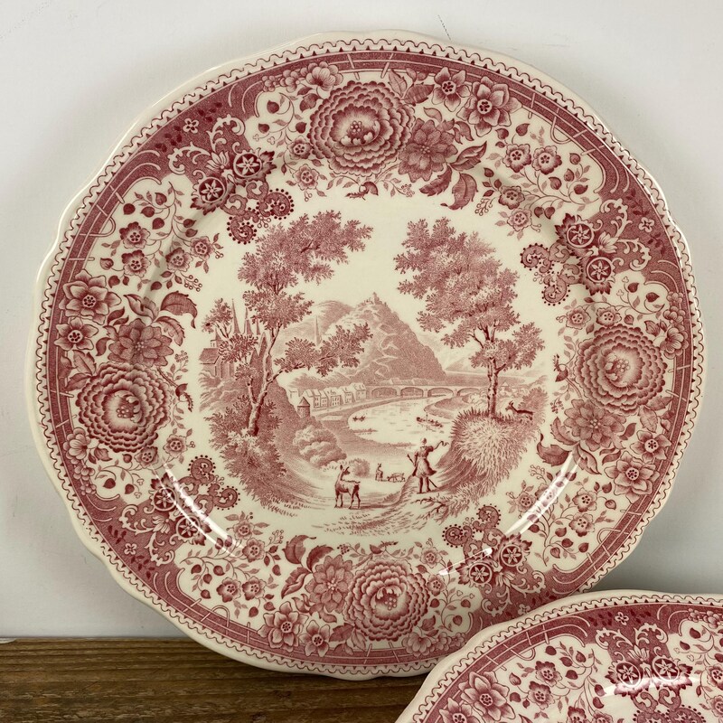 Maroon Dinner Plate Sets - Etsy