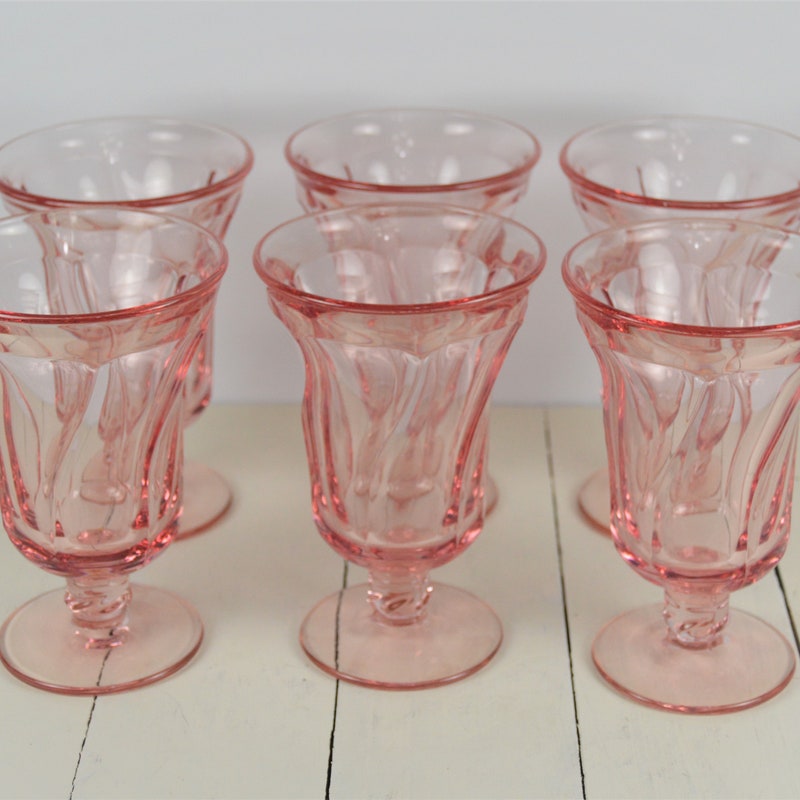 Pink Goblets - Etsy
