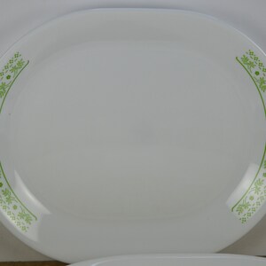 Pair of Corelle 12 Oval Platters, Springtime Theme Colors, 1 Meadow ...