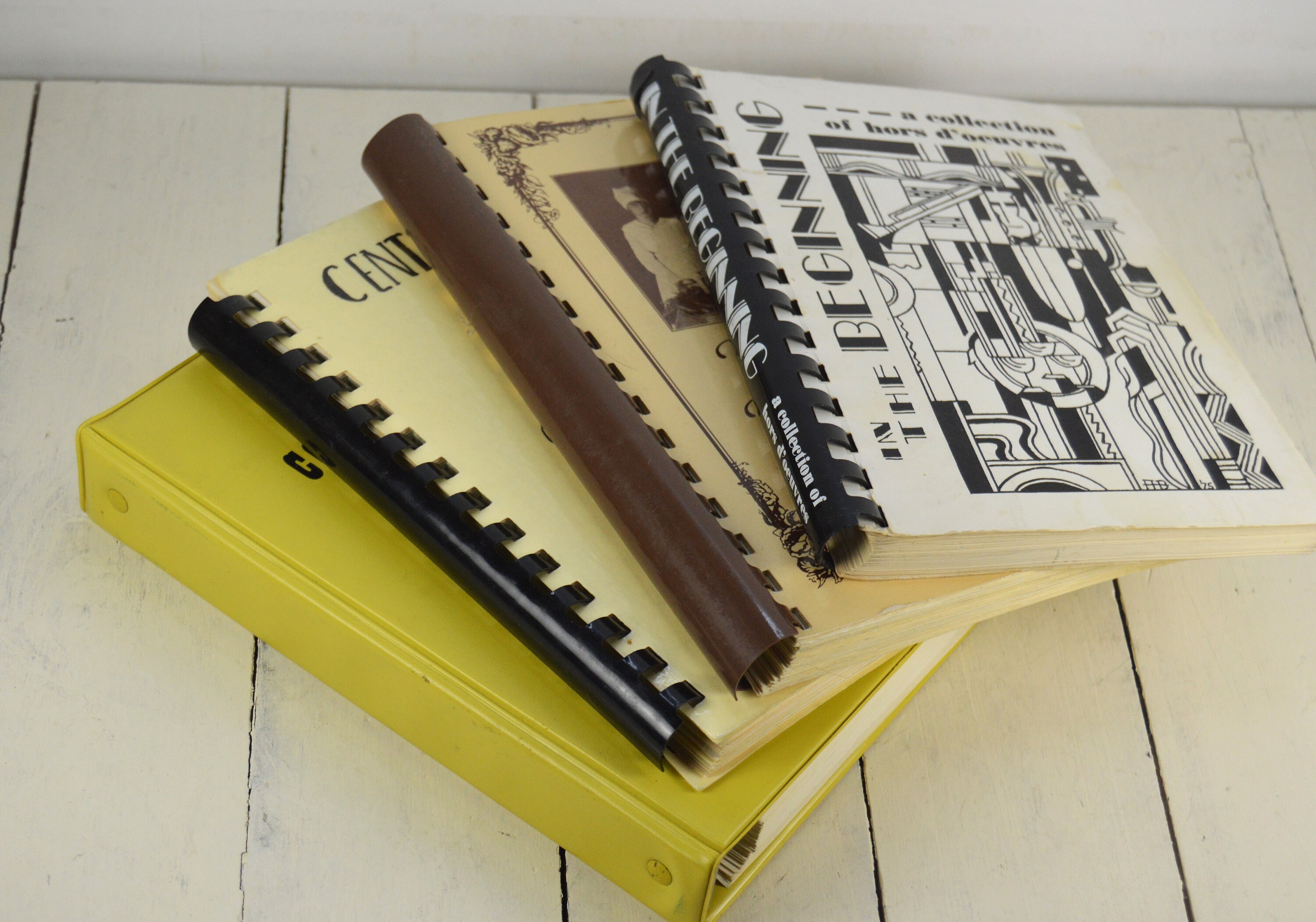 Lot of 4 MIDWEST Cookbooks, Paper Plastic Bound, Community Symphony ...