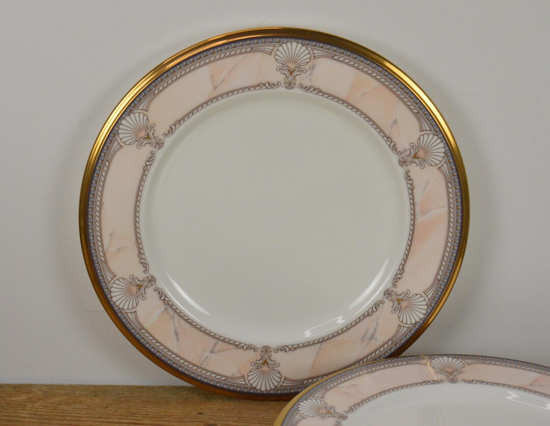 Set of 4 Noritake PACIFIC MAJESTY 6 5/8" Bread and Butter Plates, 9771 ...
