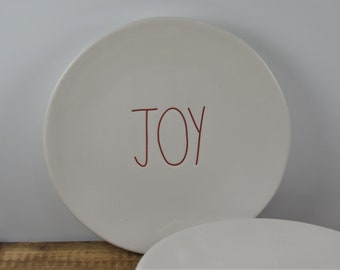 Christmas Joy Plate - Etsy