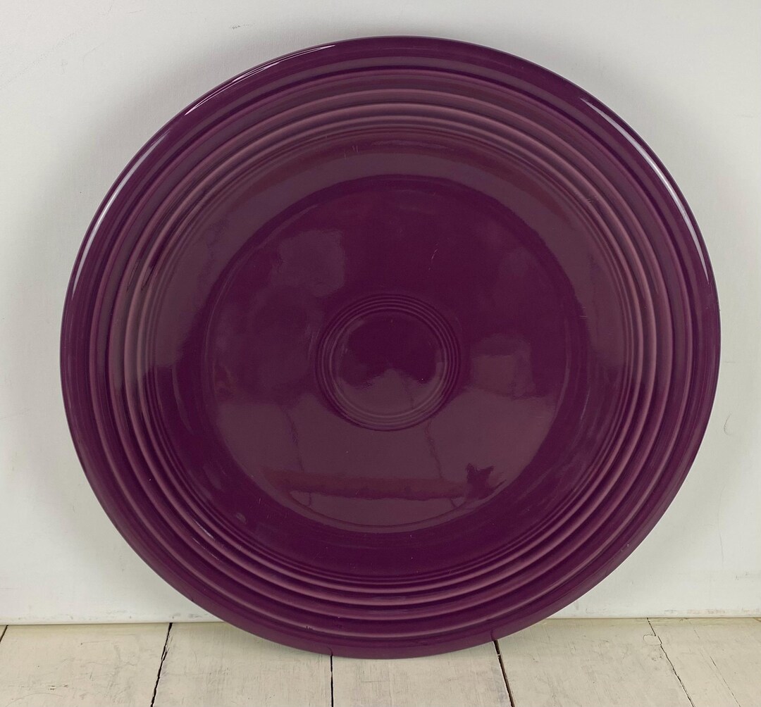 Fiesta HEATHER Purple 11 5/8" Round Platter Chop Plate, Fiestaware ...