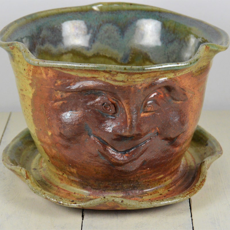 Face Planter Pot - Etsy