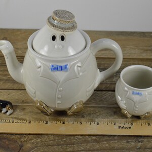 Fitz & Floyd Hump-tea-dump-tea Teapot and Cup Set, FF Japan, Fun ...