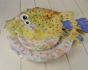 Plastic Fish Plates | Etsy