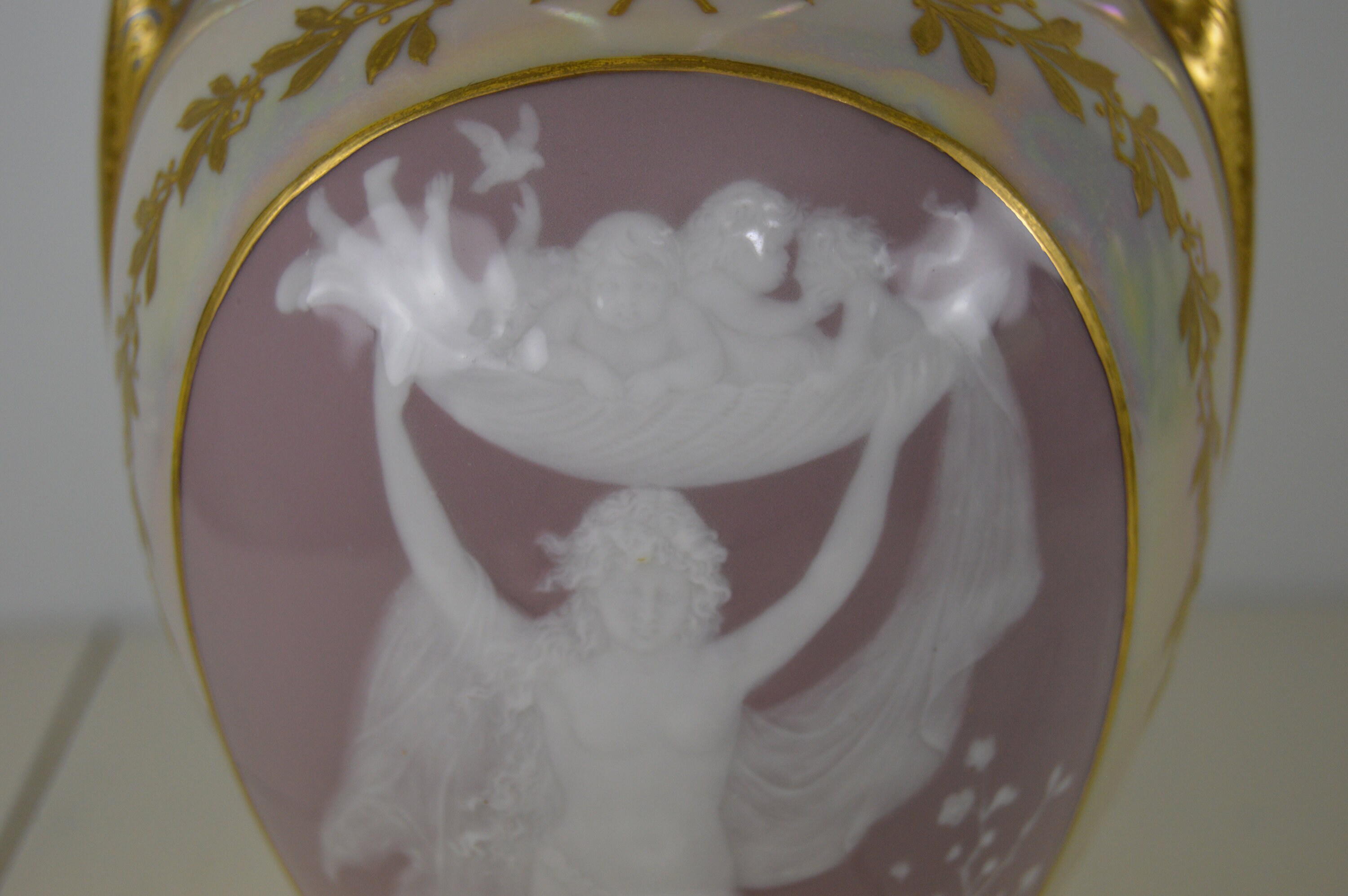 German Pate Sur Pate 8.25 Vase Art Nouveau Heubach - Etsy