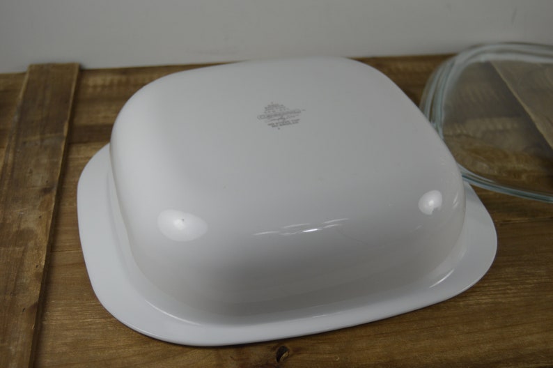 Corningware Simply Lite 2.5 Quart Glass Square Baker With - Etsy