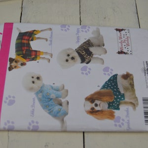 3 Simplicity Patterns for DOGS, 9884 One Size, 3939 Size A S M L, 4780 ...