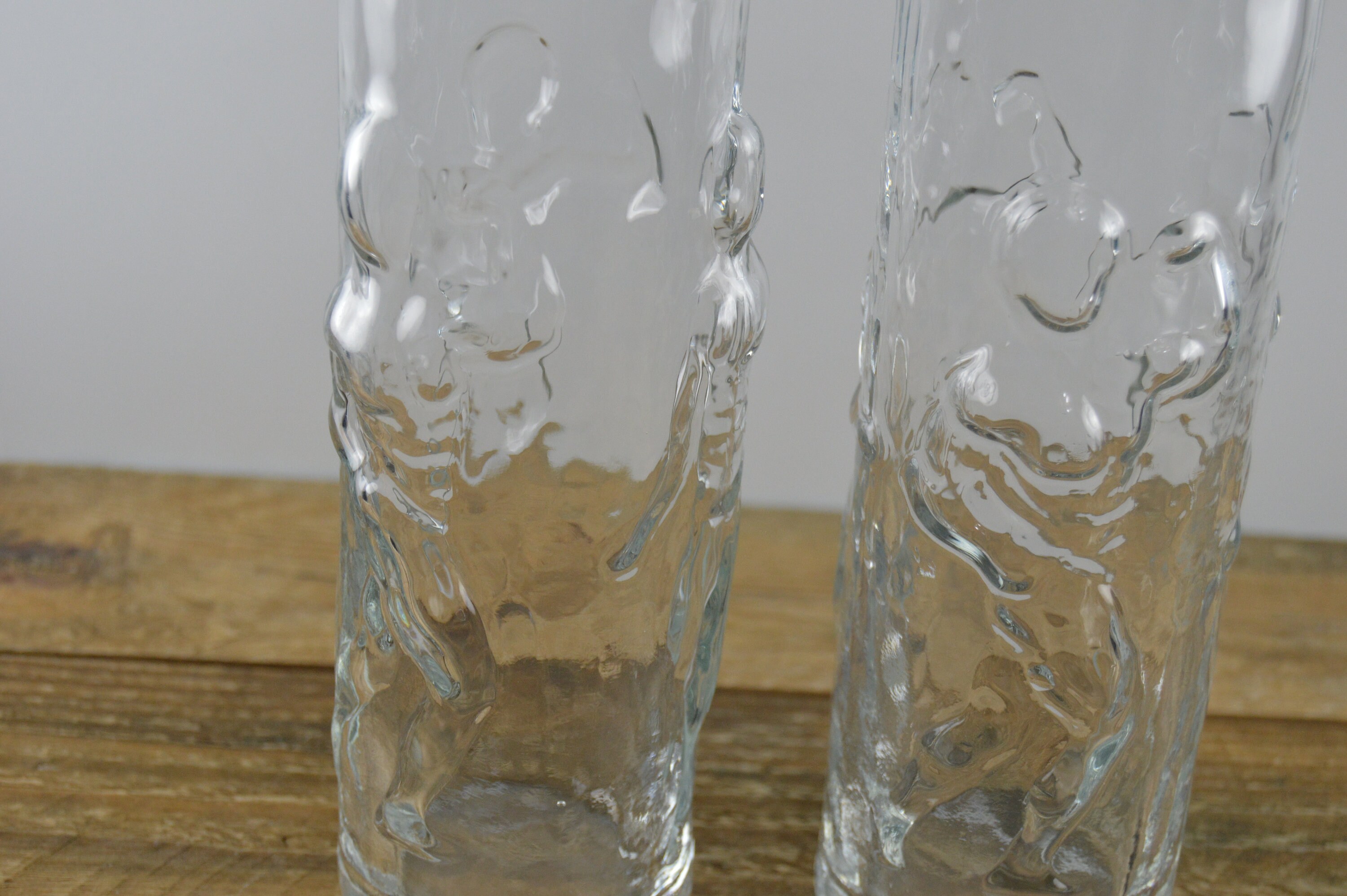 Set of 2 Libbey Glass THE MAN Body Builder 8.5" Vases, Le Homme L'homme ...