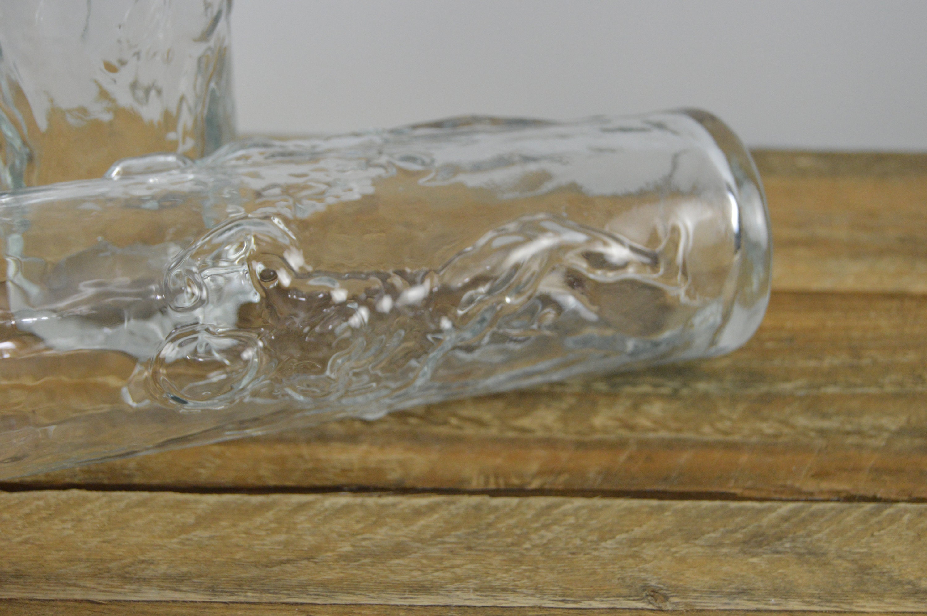Set of 2 Libbey Glass THE MAN Body Builder 8.5" Vases, Le Homme L'homme ...