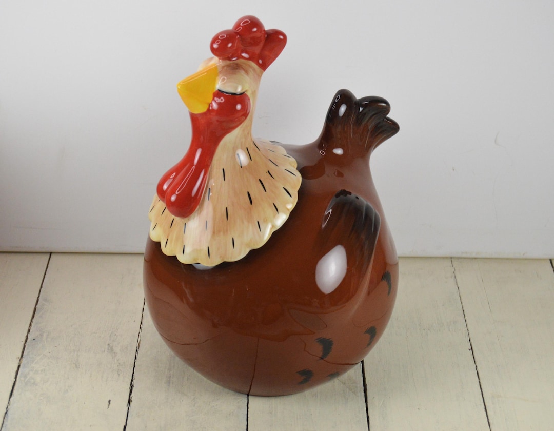Big Sky Carvers MILLIE Hen Chicken Cookie Jar 11", Phyllis Driscoll ...