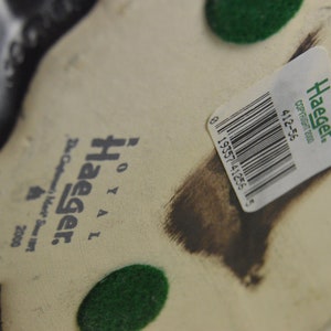 Royal Haeger 2000 Textured 14.5" Vase, Dark Brown-black, Twisted ...