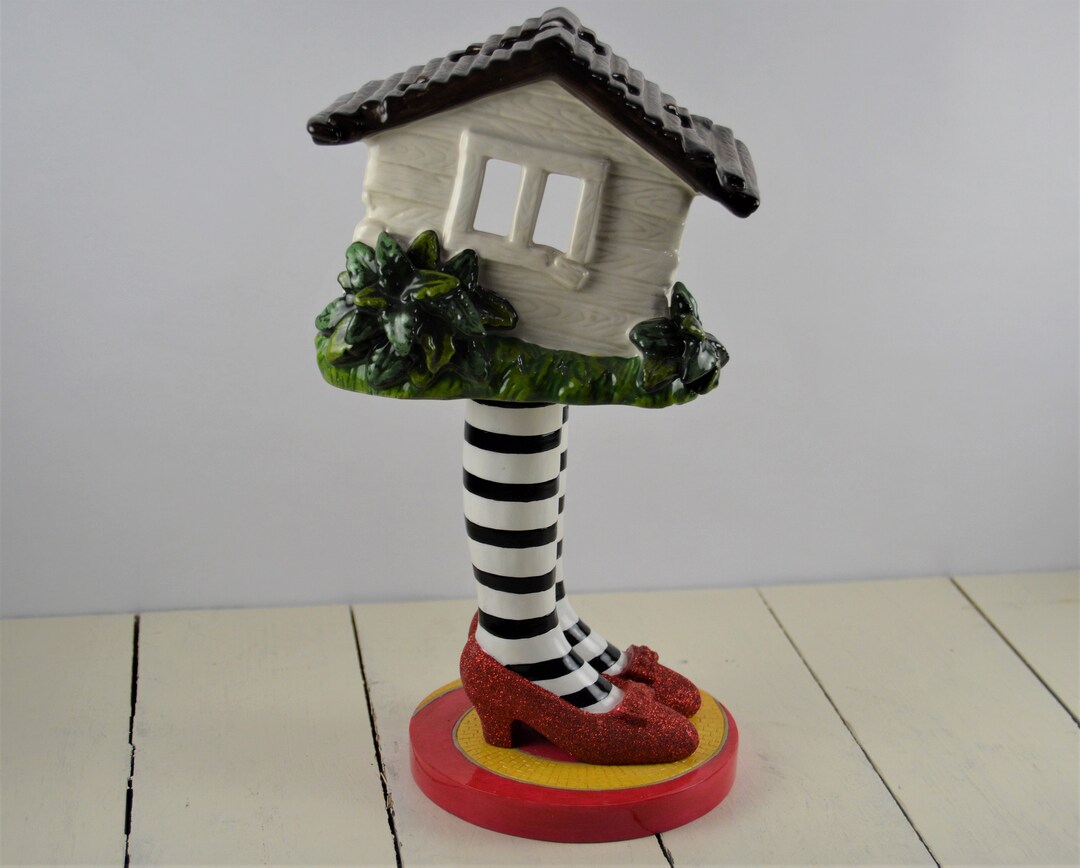 Westland Wizard of Oz Wicked Witch Legs Under House Tealight - Etsy