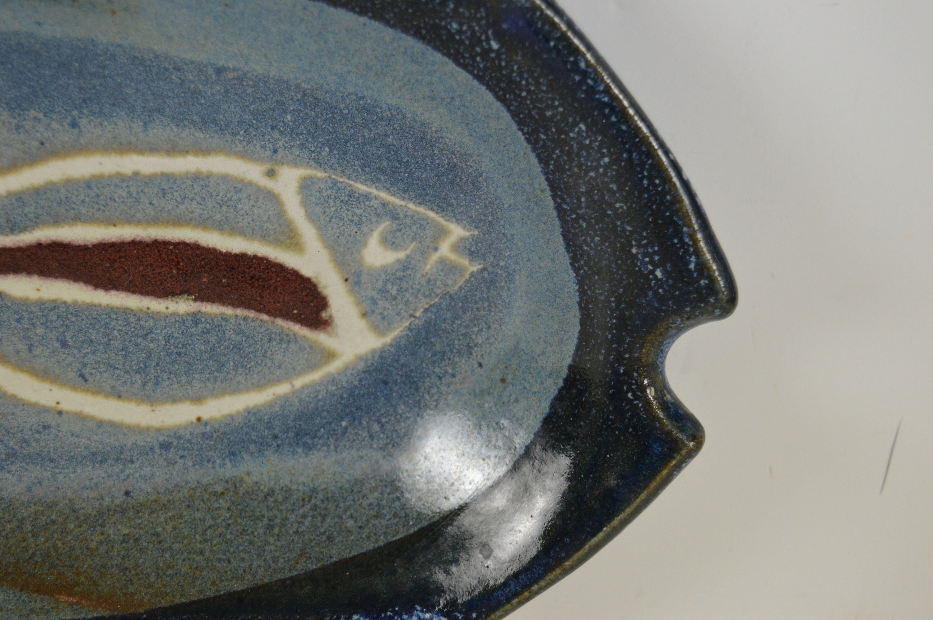 Lorna Smith Pottery PIKE PLACE Fish Platter 10.5", Hand Made Pottery ...