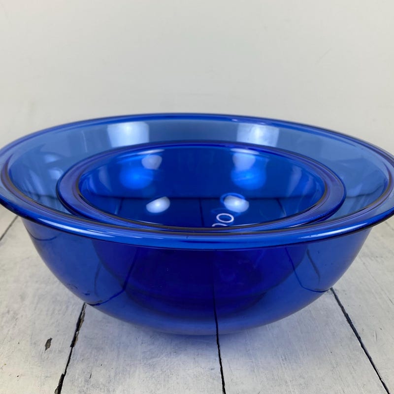 Cobalt Blue Bowls - Etsy
