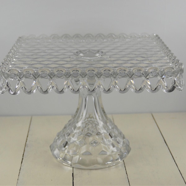 Square Cake Stand - Etsy