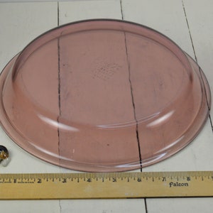 Set of 3 Pyrex CRANBERRY 9-9.5" Pie Plates 1) 229 Fluted With Handles ...