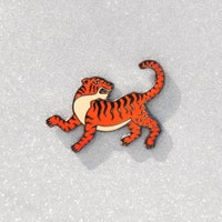 Tiger Enamel Pin - Etsy