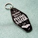 Flying Saucer Alien Motel Keychain - Etsy