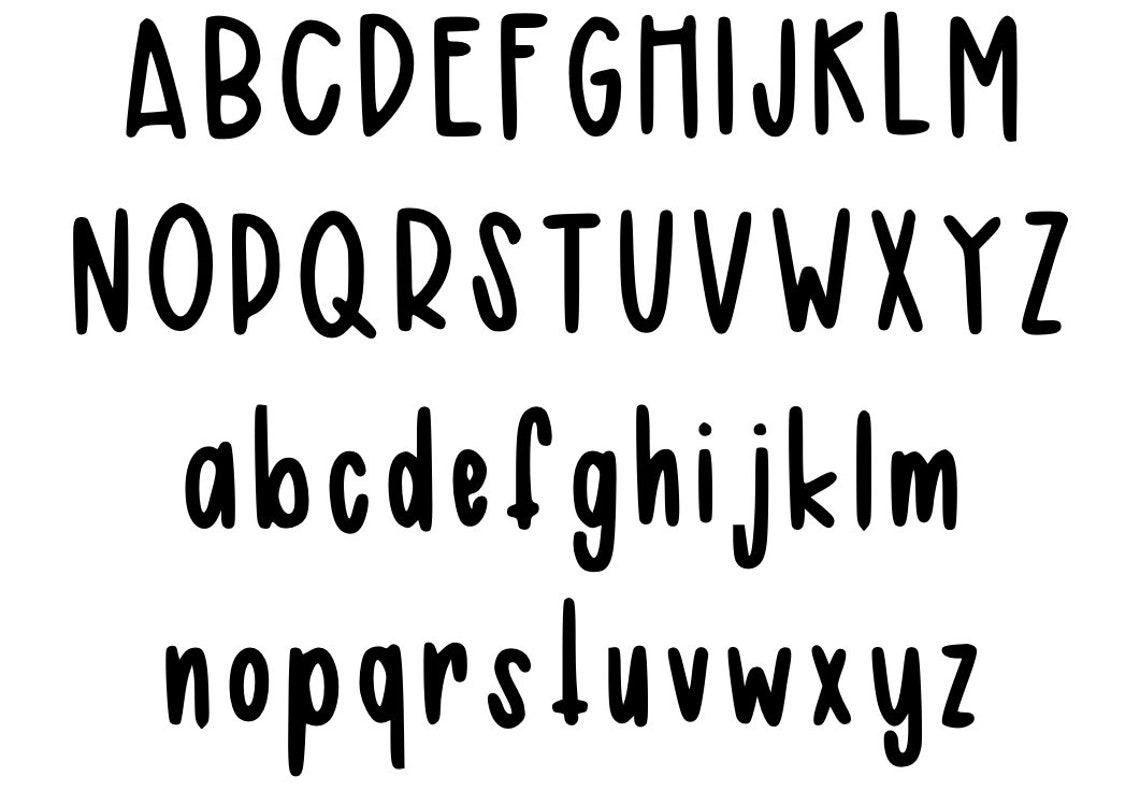 Finn Font | Cricut Font File OTF, TTF, SVG - Etsy