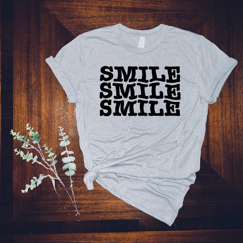 Smile SVG Smiley Face Svg Happy Svg Be Happy Svg Shirt - Etsy
