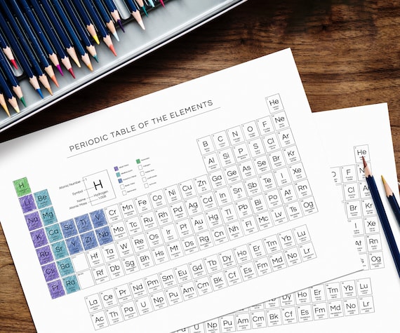 Make Your Own Periodic Table Worksheet Periodic Table Worksheet