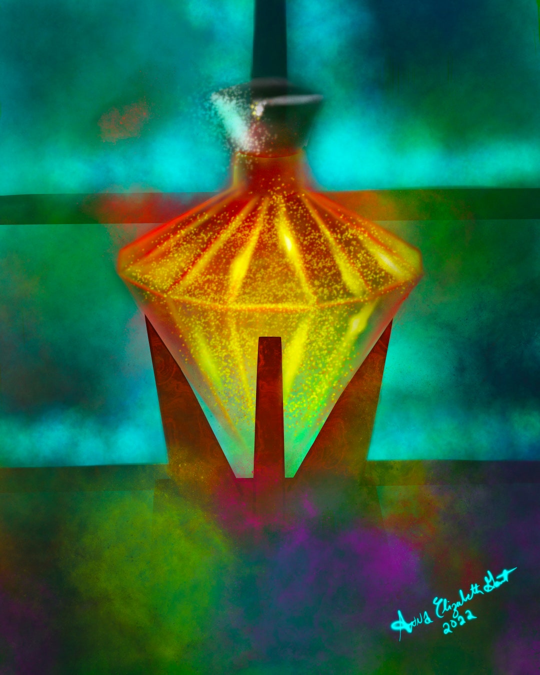 Felix Felicis Potion Bottle Instant Download Wall Art - Etsy