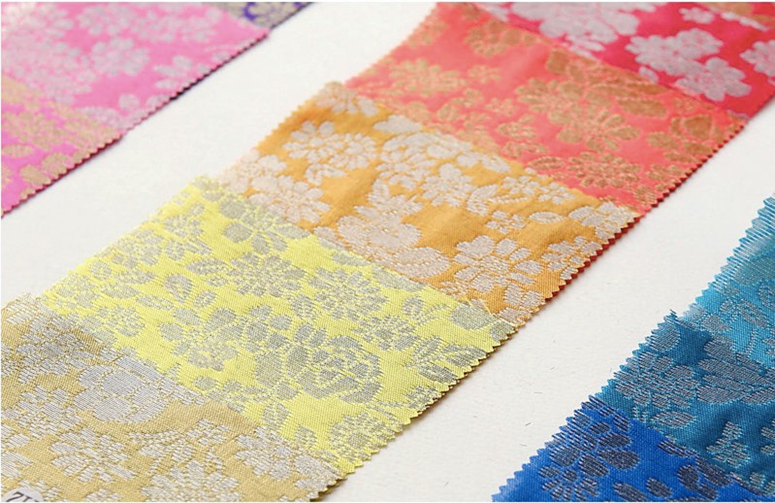 HANBOK Fabric flower pattern 21 colors / yard | Etsy