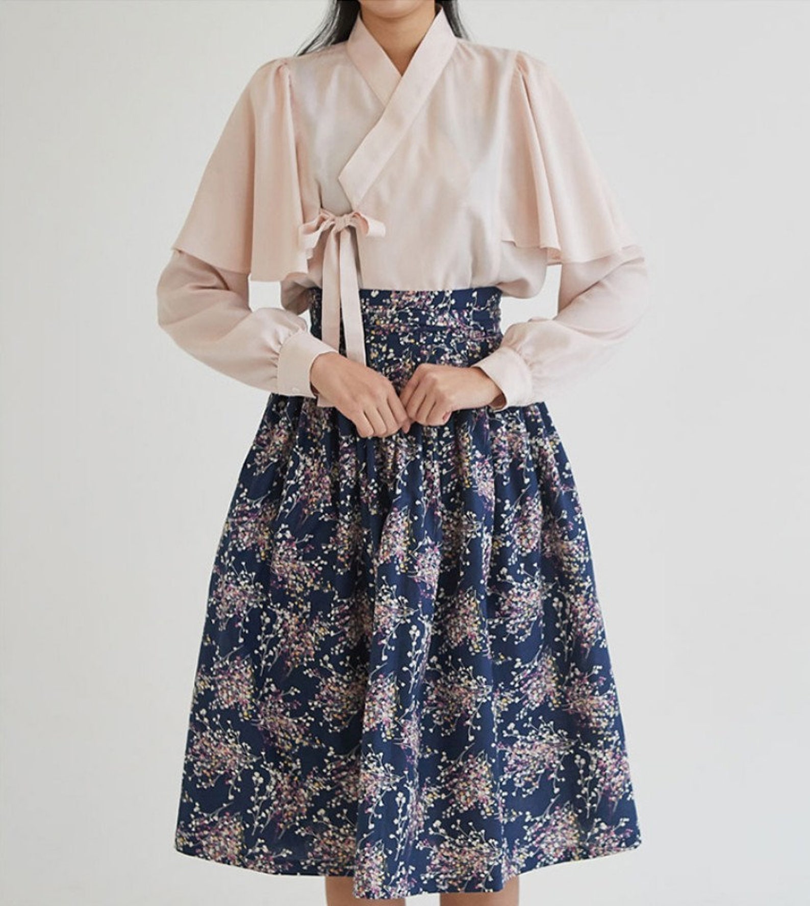 Traditional Women's HANBOK Pattern Traditional KOREAN | Etsy