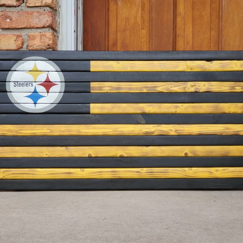 Steelers Wood Sign - Etsy