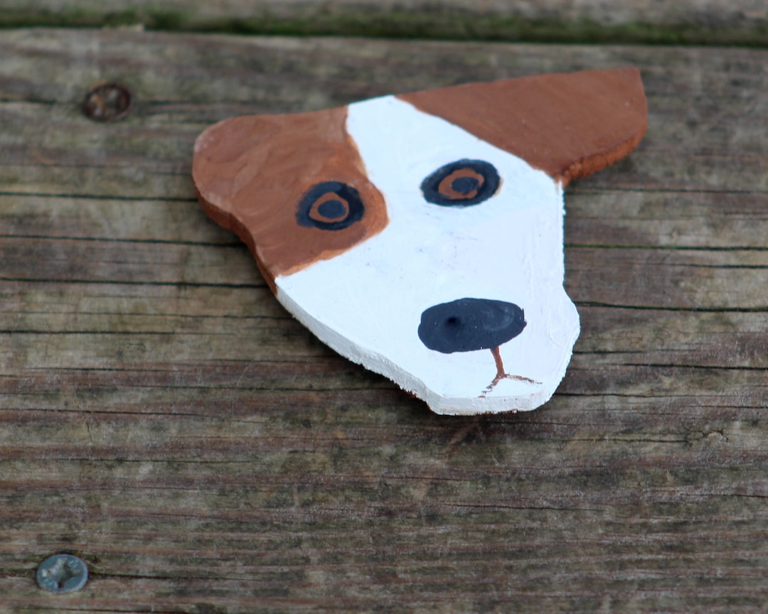 Jack Russell Hand-painted Wood Magnet Handmade Wood - Etsy