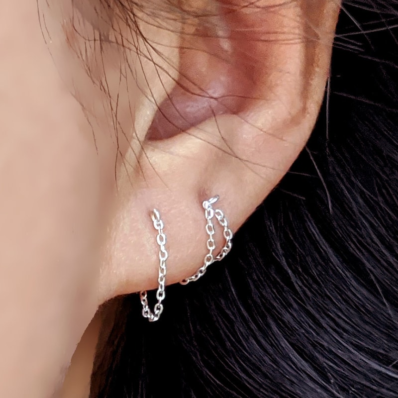 Earring Chain - Etsy