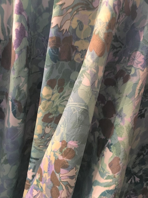 Teal Floral Print | Etsy