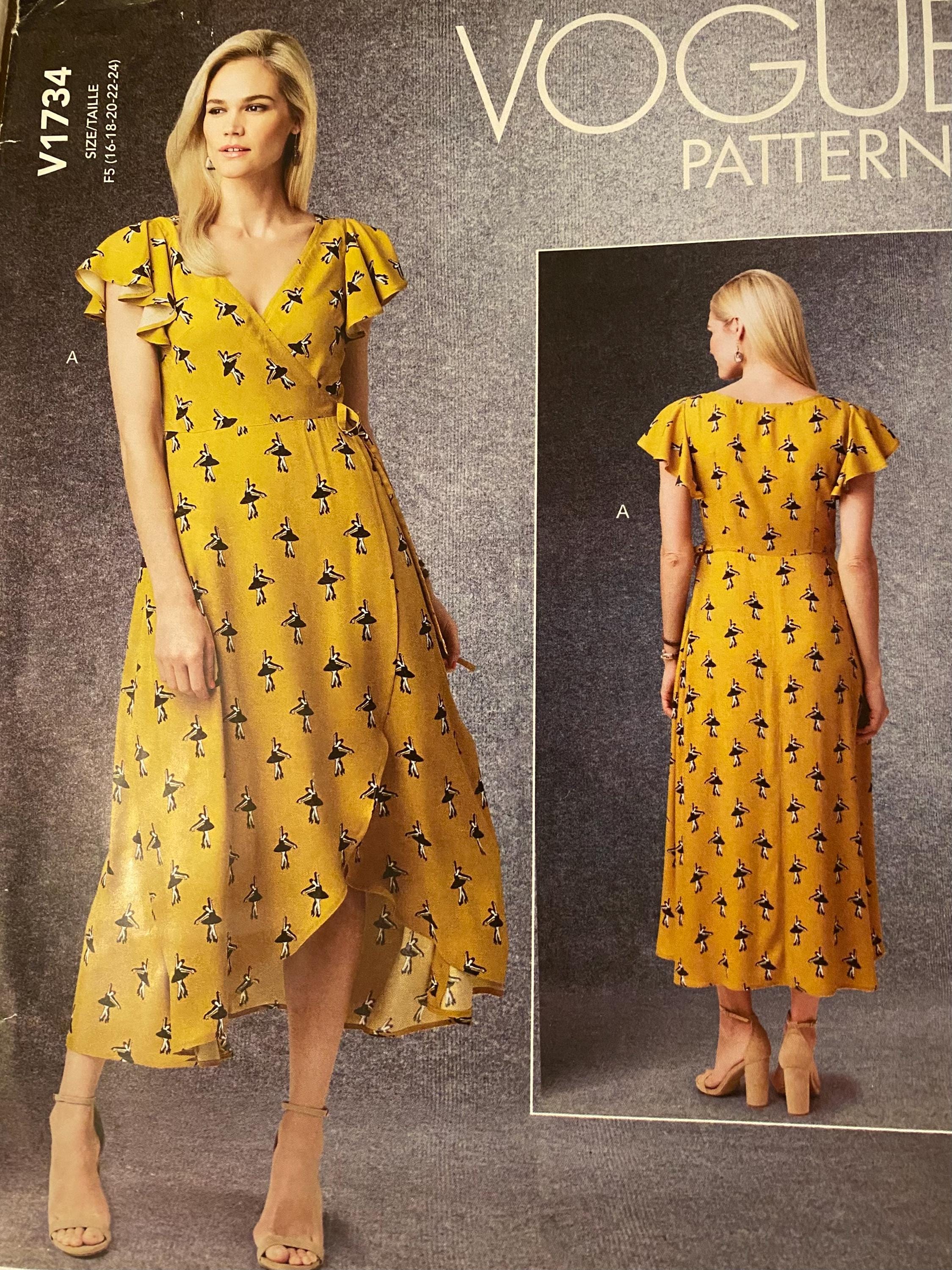 Variety of New Vogue Dress Patterns - Etsy