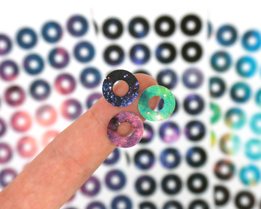 Hole Reinforcement Rings Sticker Nebula - Etsy