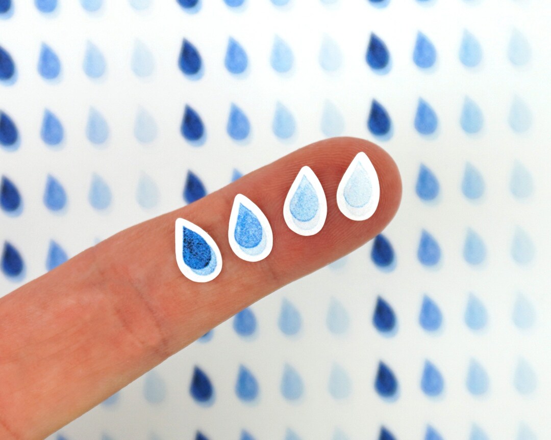 Drop Stickers 132 Icon Stickers - Etsy