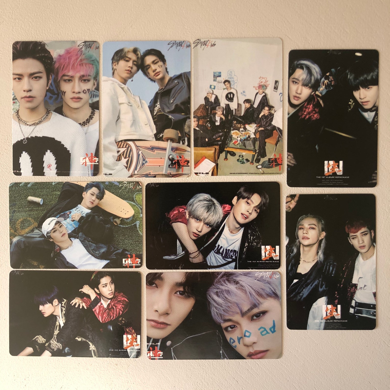 Stray kids unofficial photo cards | Etsy