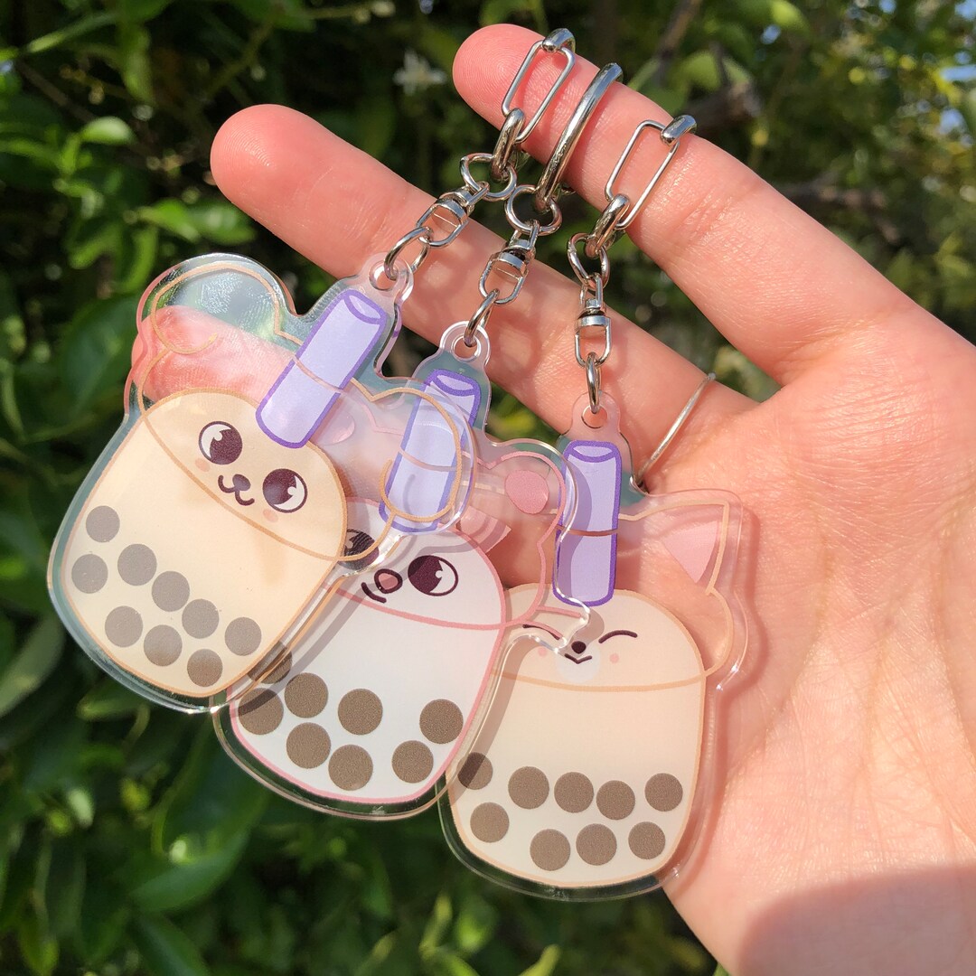 Skzoo Boba Keychains - Etsy