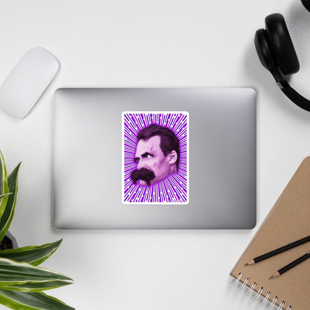 Nietzsche Burst - Sticker / Decal - Philosophy, Existentialism ...