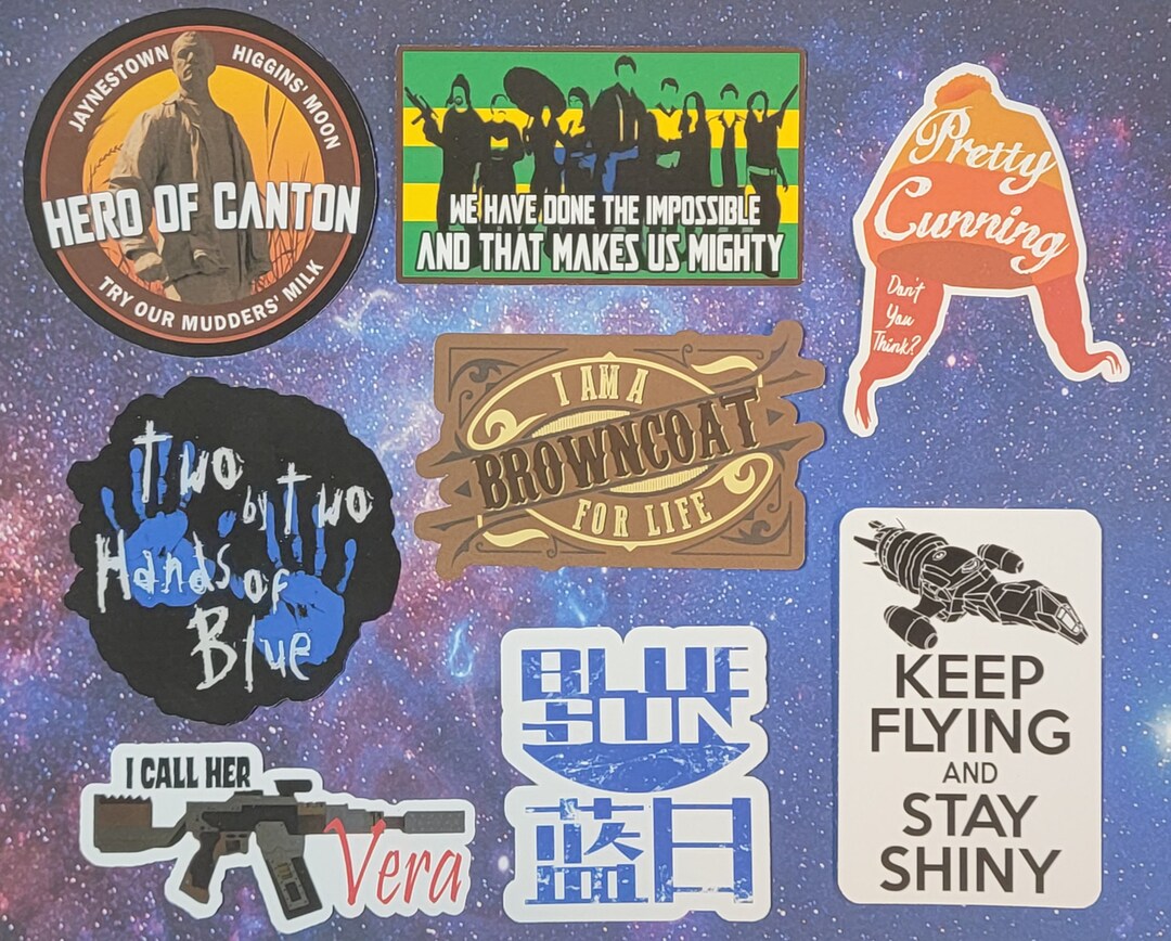 Firefly Serenity Sticker Set 2 - Etsy