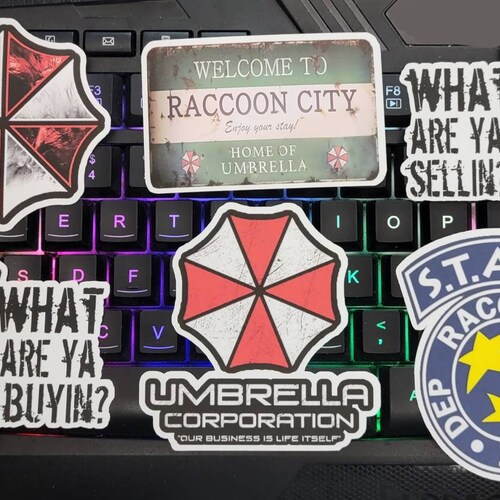 Resident Evil 2 Stickers - Etsy
