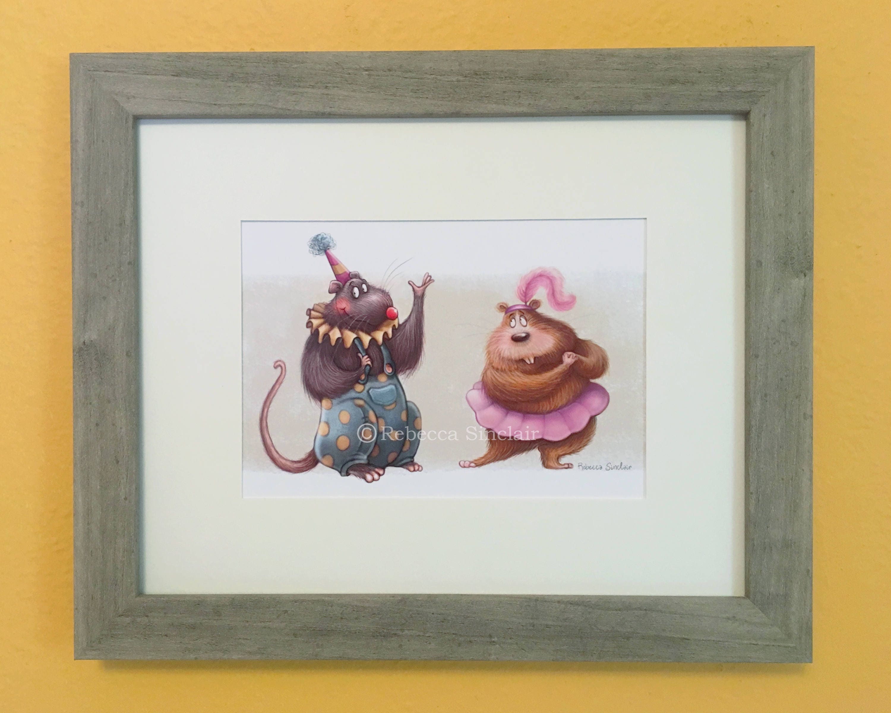 Circus, Rat, Hamster, Circus Animals, Children's Book Illustration ...