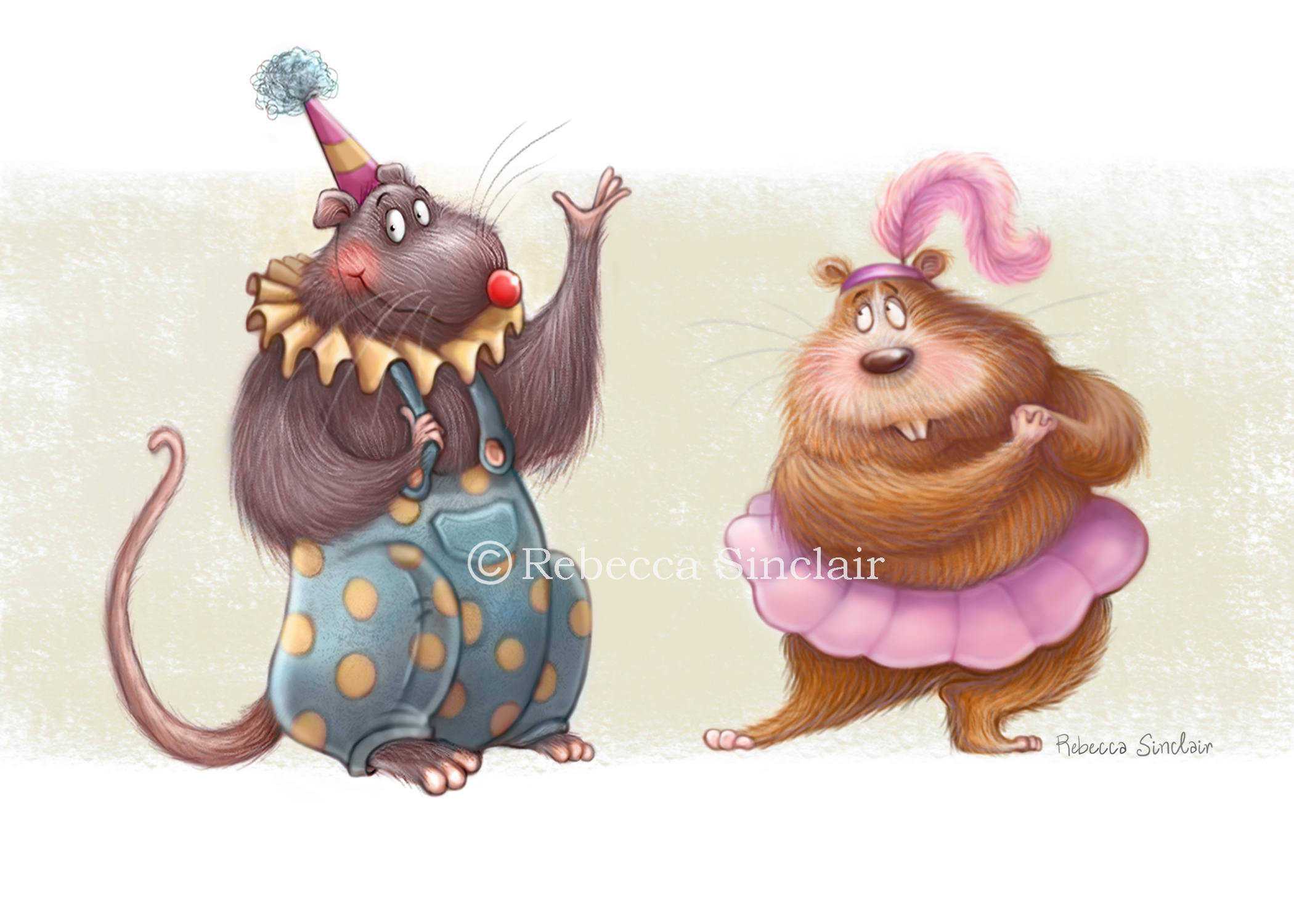 Circus, Rat, Hamster, Circus Animals, Children's Book Illustration ...