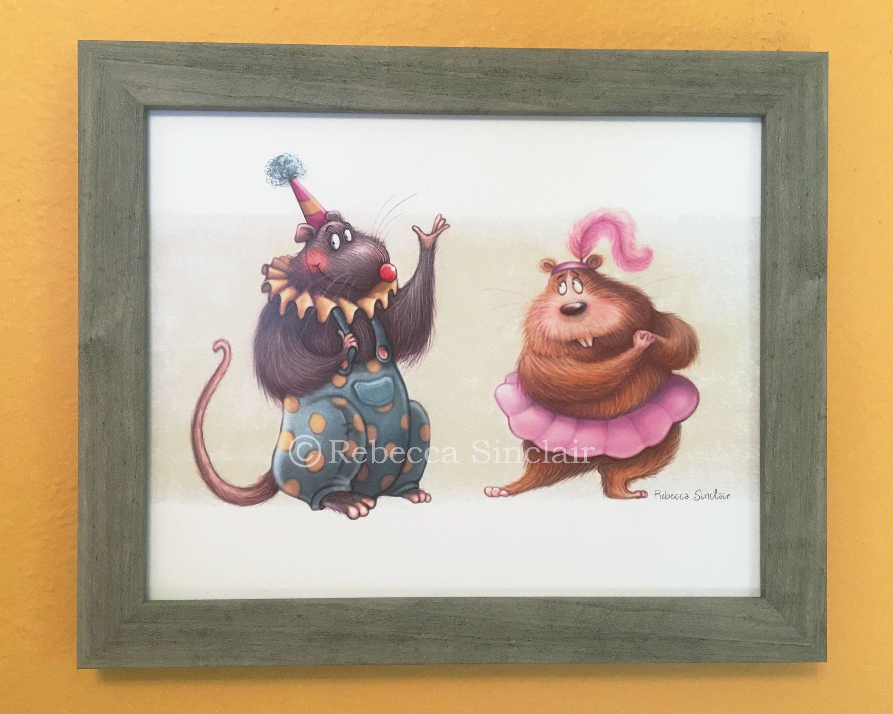 Circus, Rat, Hamster, Circus Animals, Children's Book Illustration ...